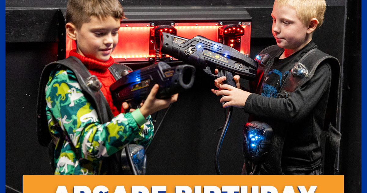 Arcade Birthday Package | Poppy Bank Epicenter